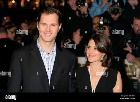 New York Ny March 27 David Morrissey Esther Freud At Sony Pictures