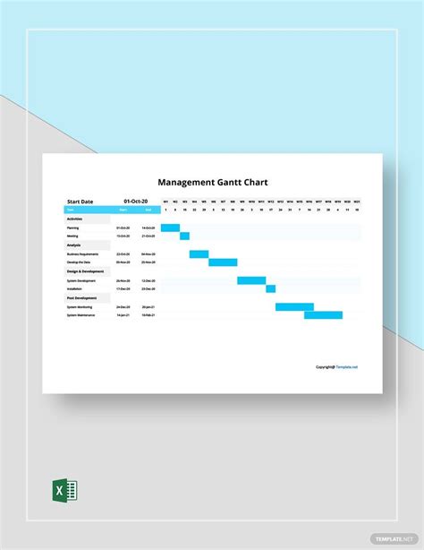 Dmaic Gantt Chart Template