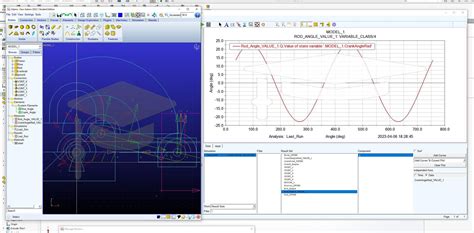 would like to measure angle total displacement as shown through a