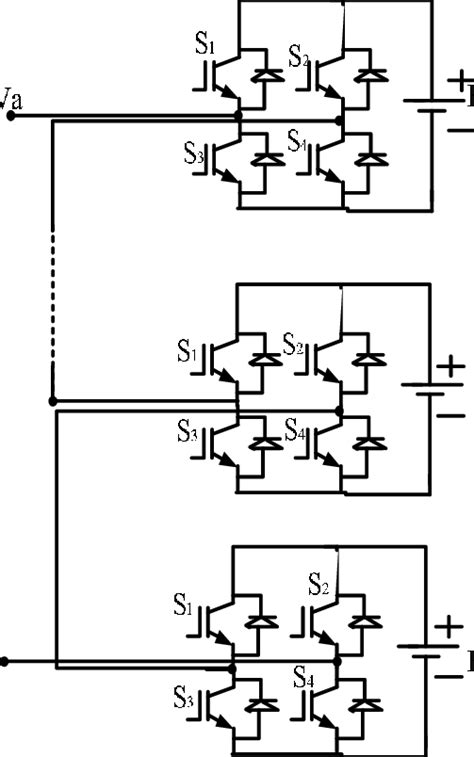 Single Phase Cascade Multilevel Inverter Topology The Output Voltages