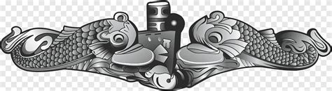 Submarine Warfare Insignia Royal Navy Submarine Service United States