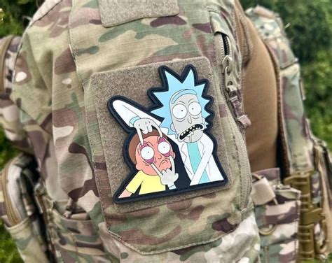 Pvc Patch Cartoon Pickle Tactical Moral Patch Etsy