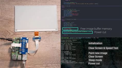 Waveshare 75inch Epaper Eink Display Module For Raspberry Pi Pico 1gb