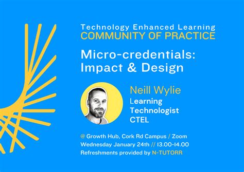 Tel Community Of Practice Micro Credentials Design And Impact Cpd Events