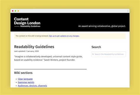Readability Guidelines Juxt Design