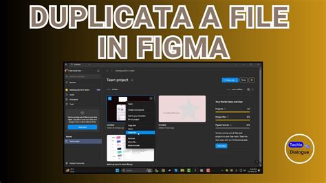 How To Duplicate A File In Figma Youtube
