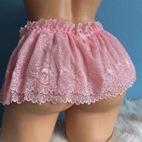 No Panties Mini Skirt Etsy