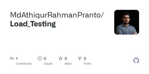 GitHub MdAthiqurRahmanPranto Load Testing