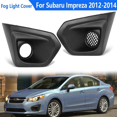 Car Fog Light Cover For Subaru Impreza 2012 2014 Fog Lamp Frame Cover