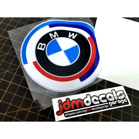 Bmw Decal Sticker Type B Shopee Singapore
