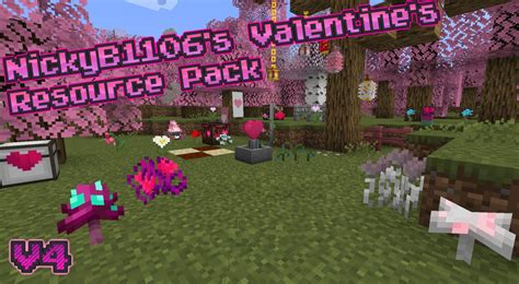 Nickyb1106s Valentines Day Resource Pack Minecraft Texture Pack