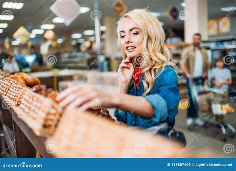 Selective Focus Of Young Woman Stock Image Image Of Adult Attractive