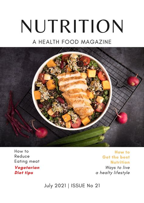 Nutrition Magazine Covers