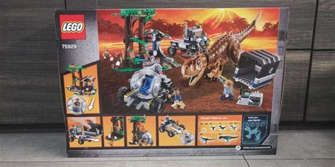 Lego Jurassic World Carnotaurus Gyrosphere Escape 75929 Hobbies