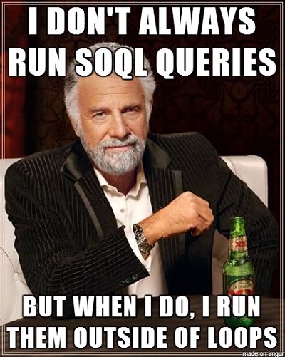 Bulkify Your Code By Combining Soql Queries Salesforce Coding Lessons