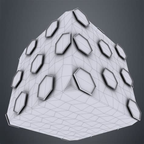D Atomic Blockchain TurboSquid