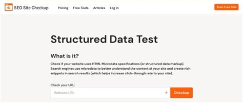 best structured data testing tools