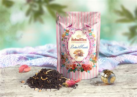 Чай SebaSTea «Ladies’ Novels». Подарочная упаковка on Behance