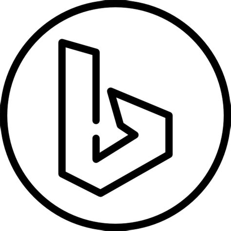 Bing Logo White