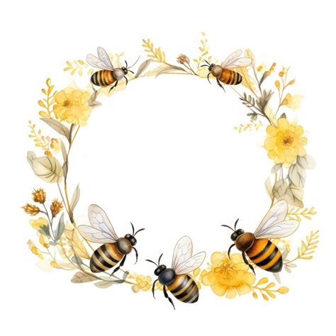Png Bees Border Nature Insect Premium Png Rawpixel