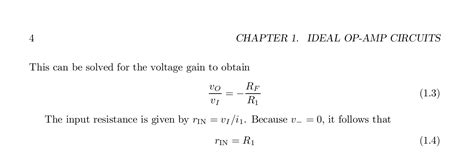 how do you determine the input impedance for an inverting amplifier