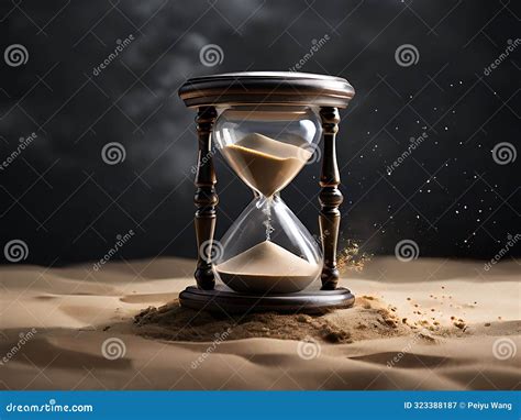 Hourglass Countdown Vector Icon On White Background Flat Vector