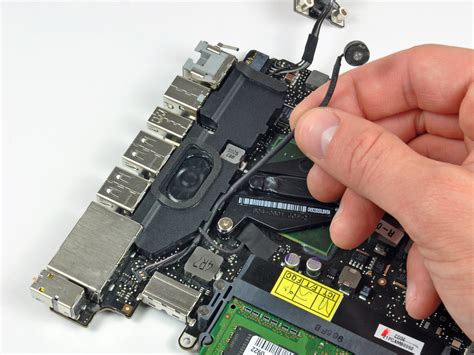 Macbook Pro 13 Unibody Mid 2010 Microphone Replacement Ifixit Repair Guide