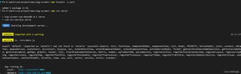 vue项目在启动时报错问题记录 npm run serve运行错误 csdn博客