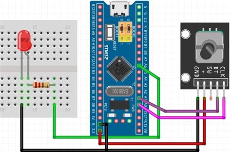 Stm Blue Pill Timer Encoder Mode Rotary Encoder Interfacing