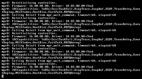 Install On Dell Poweredge R Xd Stuck Mpr Reinitializing Controller TrueNAS Community