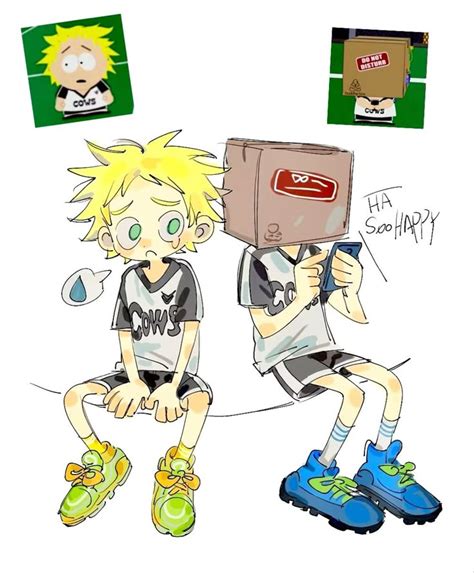 Craig X Tweek South Park Creek Fanart South Park Personagens