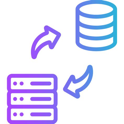 Data Transformation Generic Gradient Outline Icon