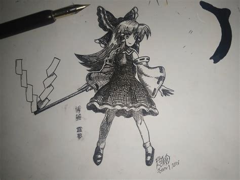 Touhou Reimu Sprite