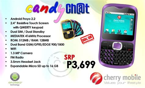 Cherry Mobiles New Androidscheapest Dual Sim Dual Core Phones