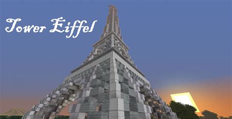 Tower Eiffel Download Minecraft Map Tower Eiffel Download Minecraft Map
