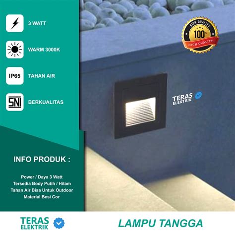 Jual Lampu Tangga Outdoor Led Watt Lampu Dinding Tangga Minimalis Shopee Indonesia
