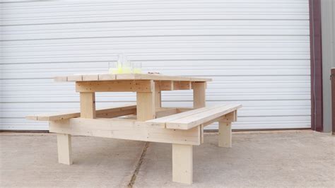 Diy Modern Picnic Table — Modern Builds 58 Off