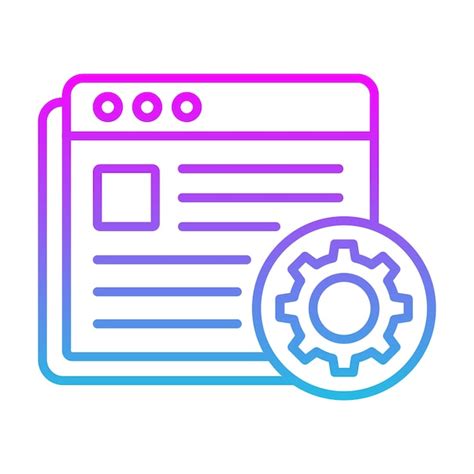 Premium Vector Web Optimization Icon