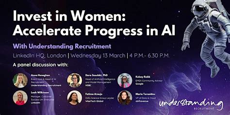 Leo Sparkes On Linkedin Invest In Women Accelerate Progress In Ai