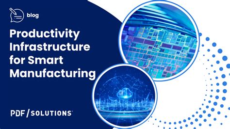 Productivity Infrastructure For Smart Manufacturing
