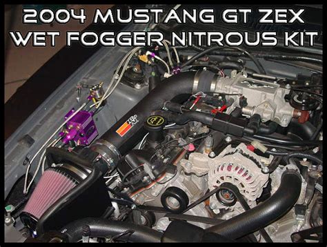 Mustang Gt Zex Wet Fogger Nitrous Kit Impression