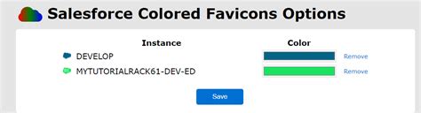 Salesforce Colored Favicons A Powerful Browser Extension