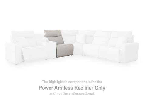 Modmax Ii 6 Piece Reclining Sectional With Audio Console