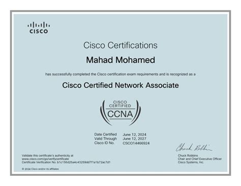 Mahad Mohamed On Linkedin Ccna Networking It Careergrowth Continuouslearning