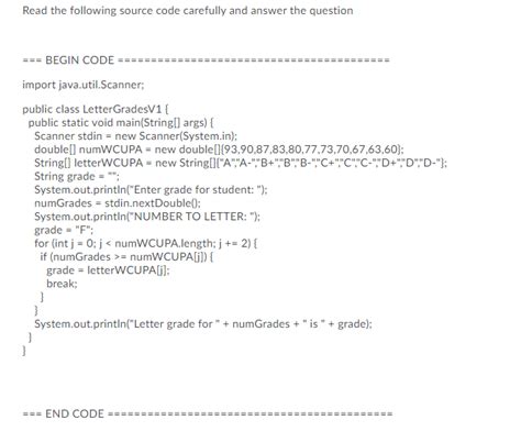 Solved Read The Following Source Code Carefully And Answer