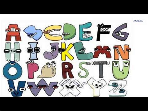Crazy Alphabet Lore Draw To Cheerful Music Youtube