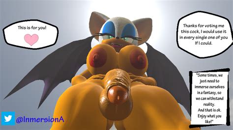 Rule 34 1futa 3d 3d Model Bat Big Breasts Big Penis Dialogue Foreskin
