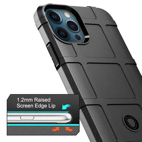 Anti Shock Texture Shockproof Case For Apple Iphone 12 Pro Max