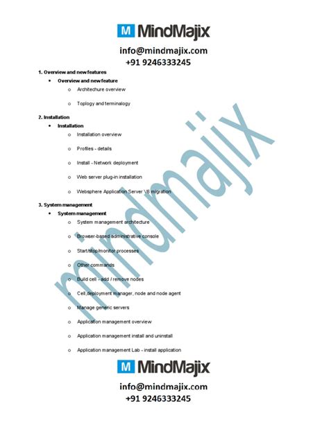Websphere Admin Training Online Pdf System Software Computer Architecture