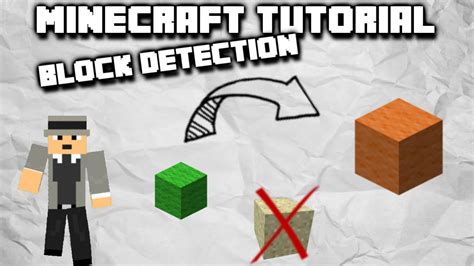 Minecraft Tutorial Block Detection YouTube
